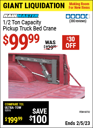 Giant Liquidation Sale – Now Thru 2/5 – Harbor Freight Coupons