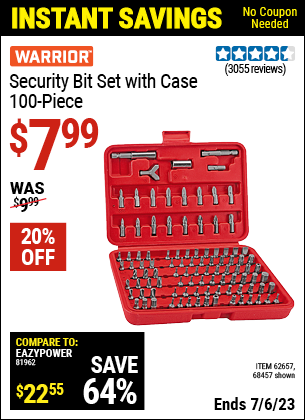 Instant Savings – Over 100+ Items on Sale – Thru 7/6 – Harbor Freight ...