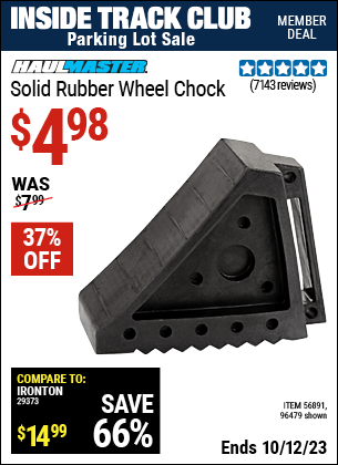 Inside Track Club Member Parking Lot Sale Early Access – Valid Thru 10/ ...