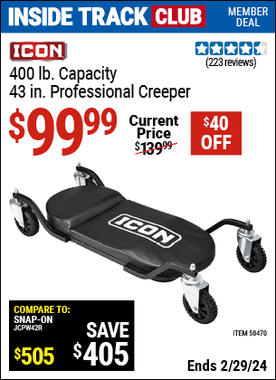 Inside Track Club Member Prices – ITC – Harbor Freight Coupons