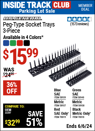 Inside Track Club Member Parking Lot Sale Early Access – Valid Thru 6/6 ...