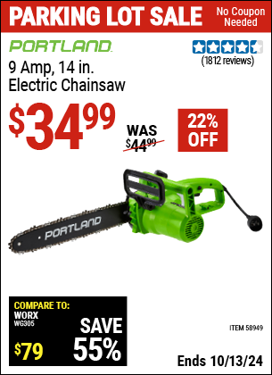 Huge Parking Lot Sale – Valid Thru 10/13 – Harbor Freight Coupons